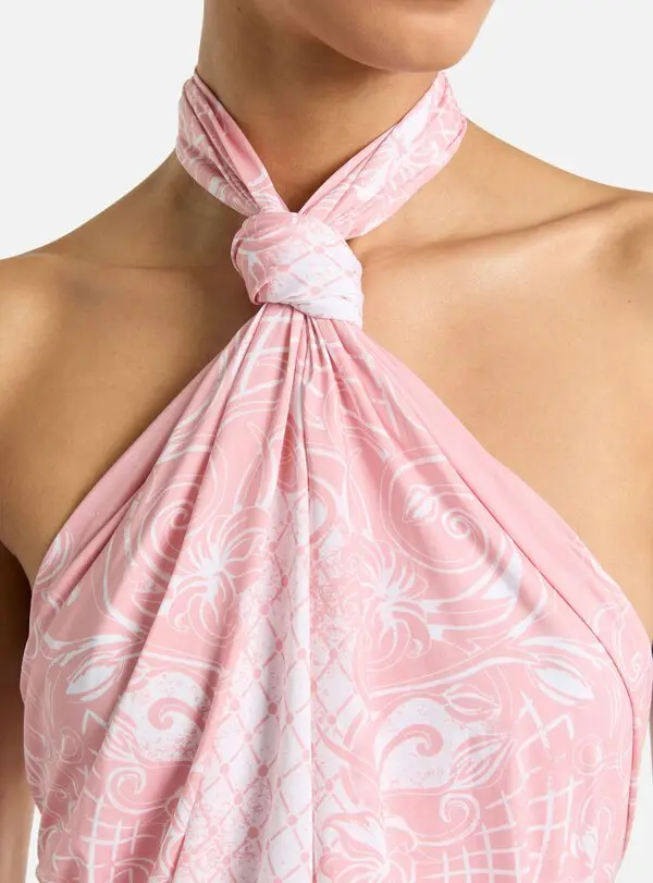 Balmain Printed Lycra Swimsuit