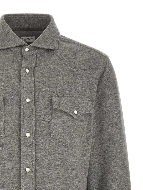 Brunello Cucinelli Western Shirt