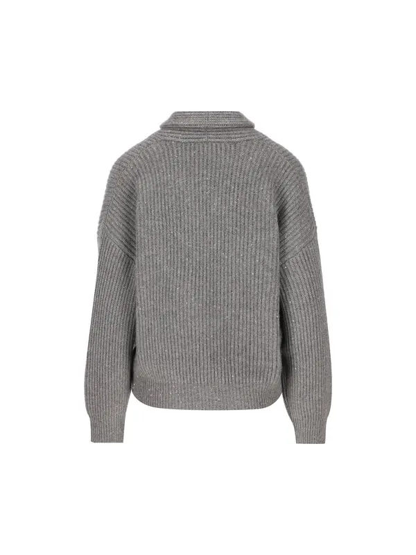 Brunello Cucinelli Wrap Cardigan