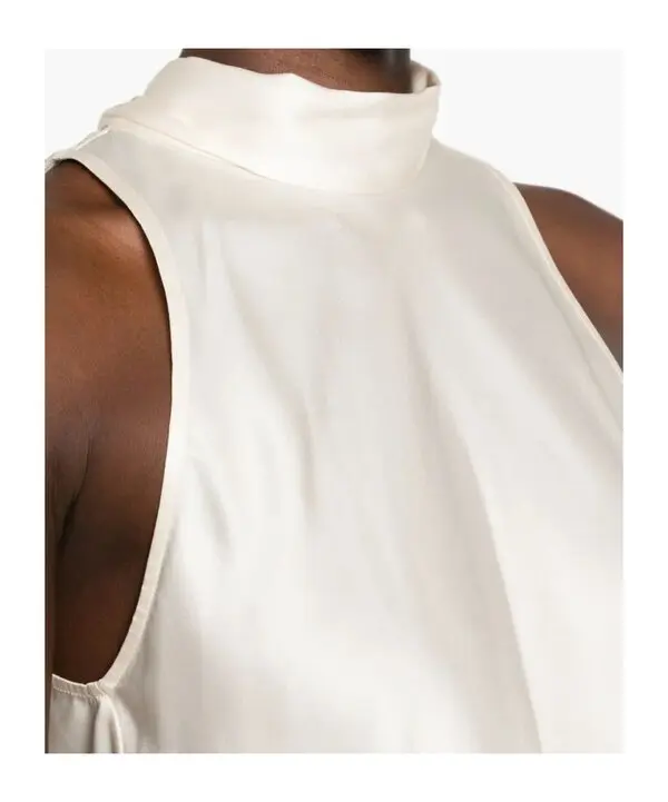 Brunello Cucinelli Asymmetric Halterneck Top