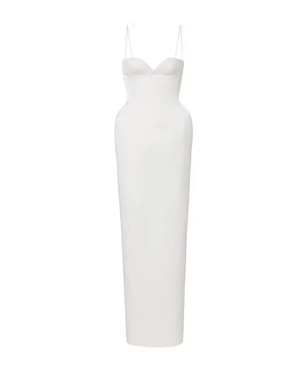 Magda Butrym Long-sleeved Evening Dress