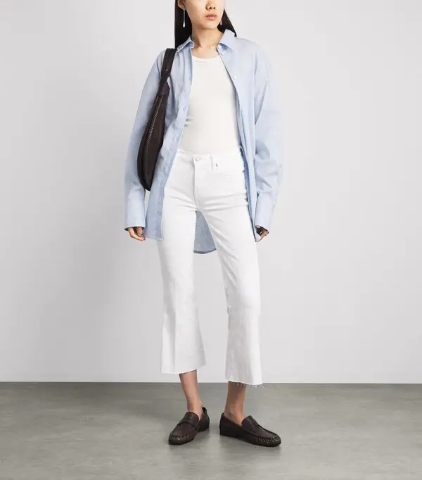 7 For All Mankind Dojo Cropped Jeans