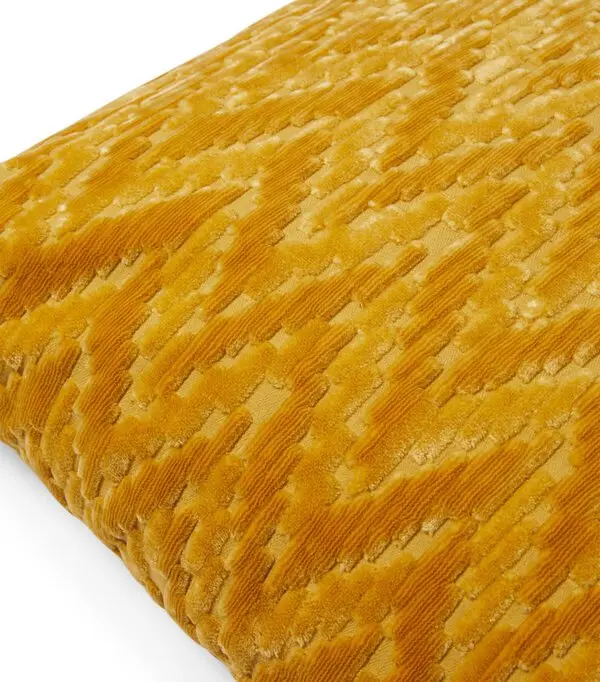 Missoni Zigzag Devoré Fossil Cushion