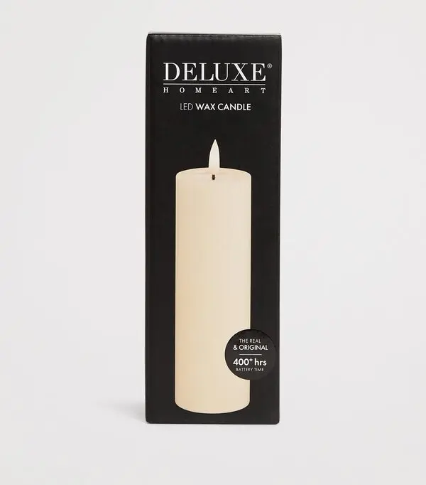 DELUXE HOMEART Led Pillar Candle