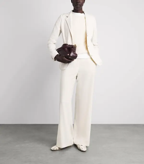 Colombo Cashmere Straight Trousers