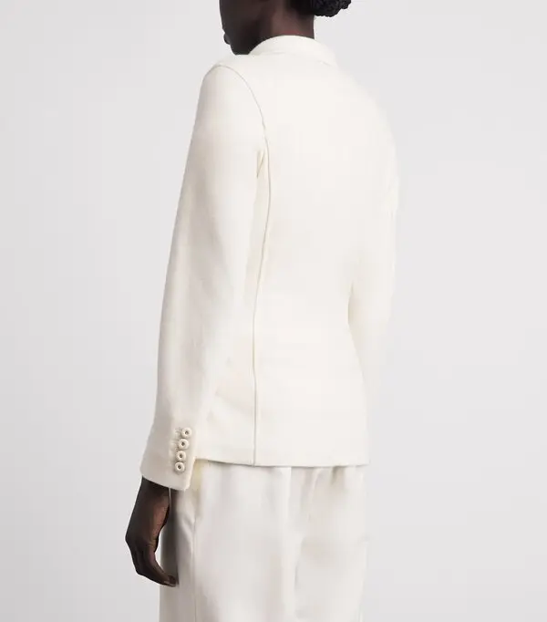 Colombo Cashmere-silk Embellished Blazer