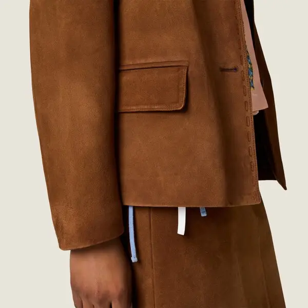 Miu Miu Suede Jacket