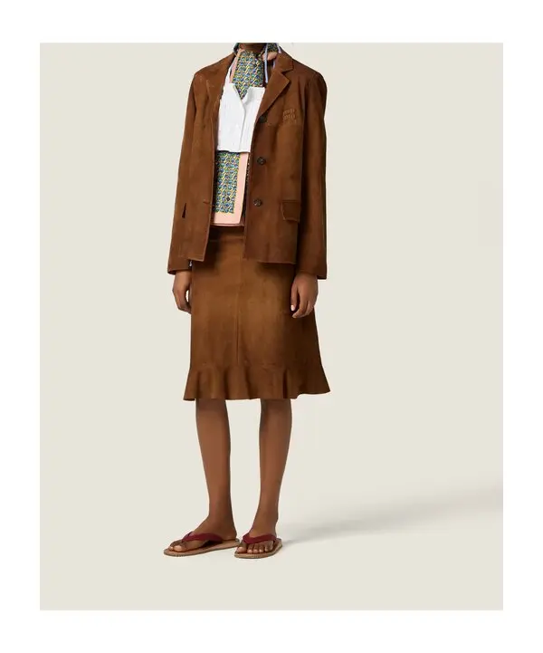 Miu Miu Suede Jacket