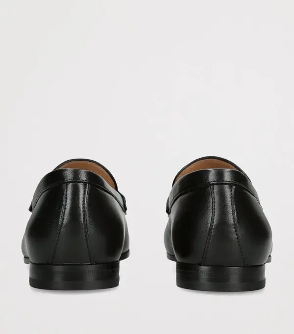 Valentino Garavani Leather Vlogo Loafers
