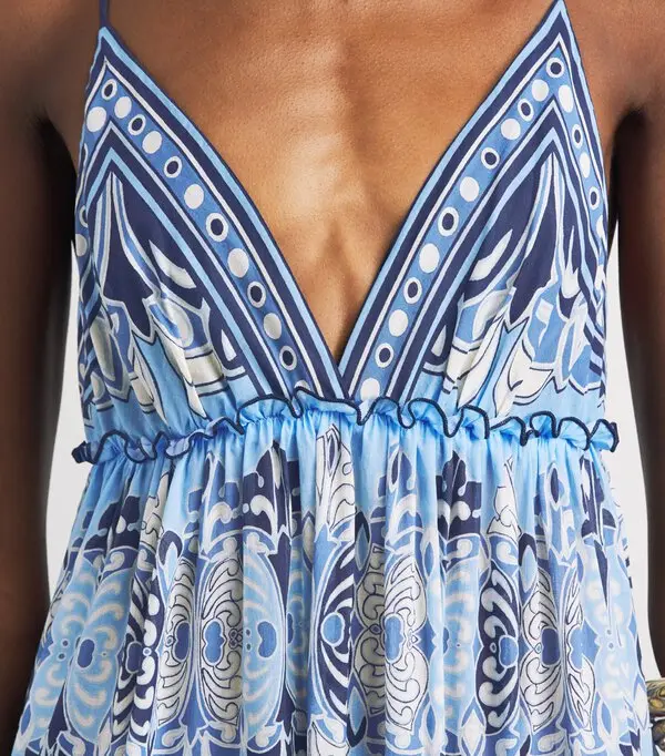 La DoubleJ Cotton Printed Maxi Dress