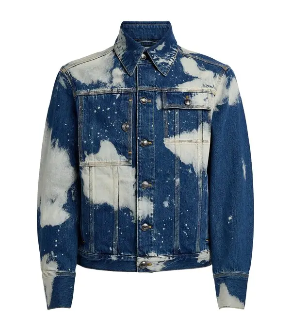 VIVIENNE WESTWOOD Bleached Denim Jacket