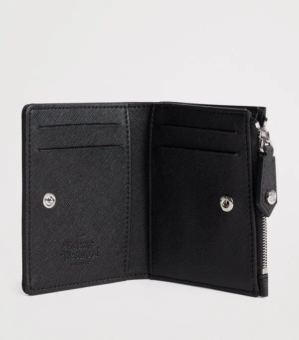 VIVIENNE WESTWOOD Saffiano Leather Card Holder