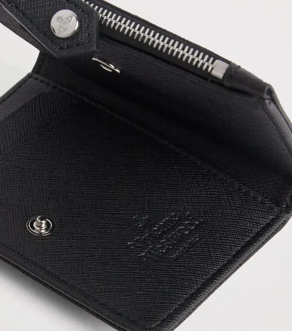 VIVIENNE WESTWOOD Saffiano Leather Card Holder