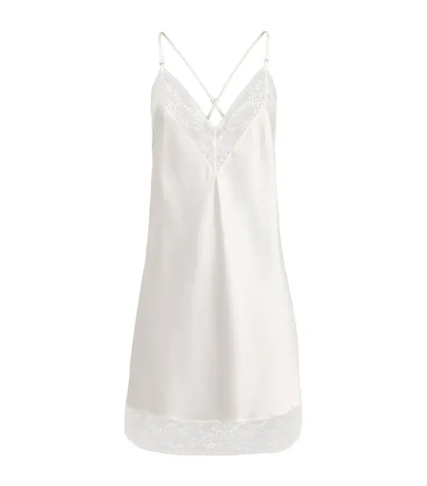 AUBADE Silk-blend Midnight Whisper Nightdress