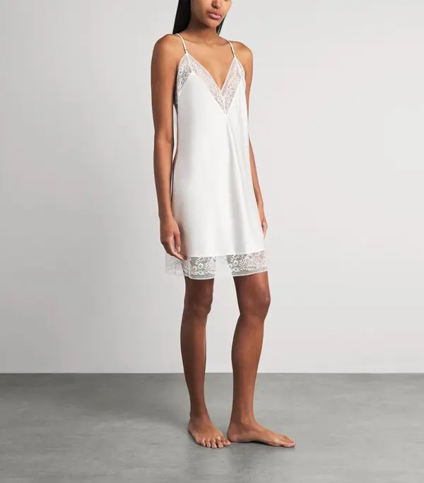 AUBADE Silk-blend Midnight Whisper Nightdress