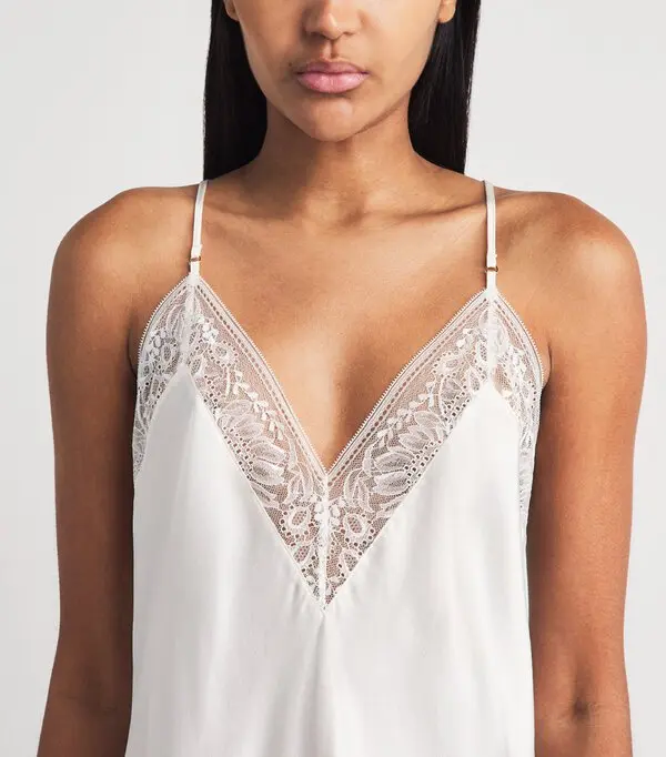 AUBADE Silk-blend Midnight Whisper Nightdress