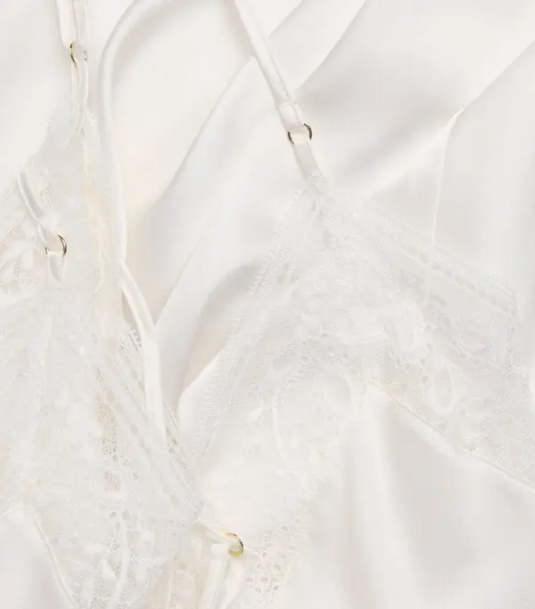 AUBADE Silk-blend Midnight Whisper Nightdress