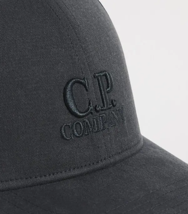C.P. COMPANY Cotton Logo Baseball Cap