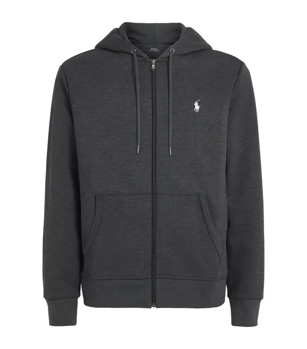 Polo Ralph Lauren Zip-up Hoodie With Embroidered Logo