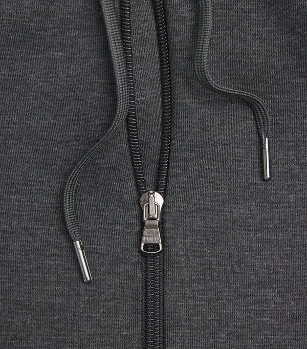 Polo Ralph Lauren Zip-up Hoodie With Embroidered Logo