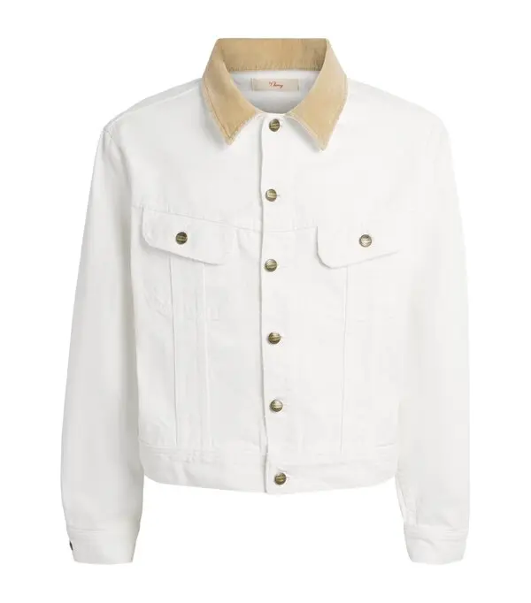 CHERRY LOS ANGELES West Coast" Denim Trucker Jacket