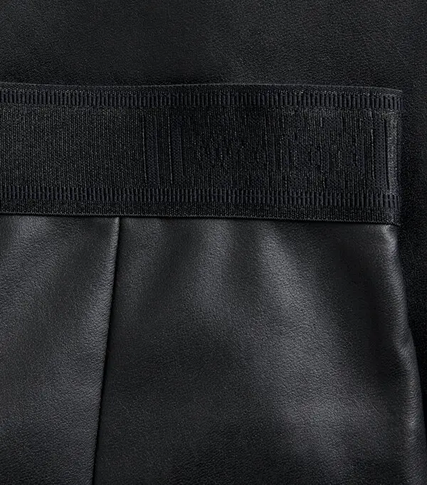 Wolford Faux Leather Cropped Slim Fit Trousers