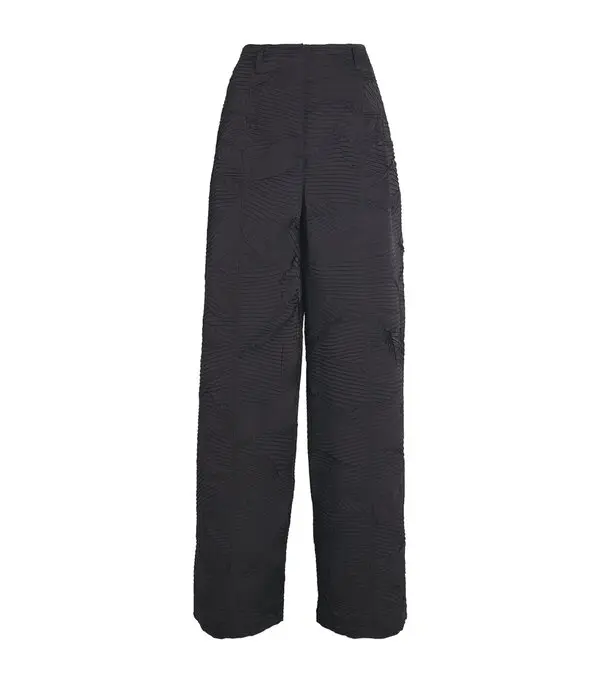 Ulla Johnson Satin Crinkled Carine Trousers