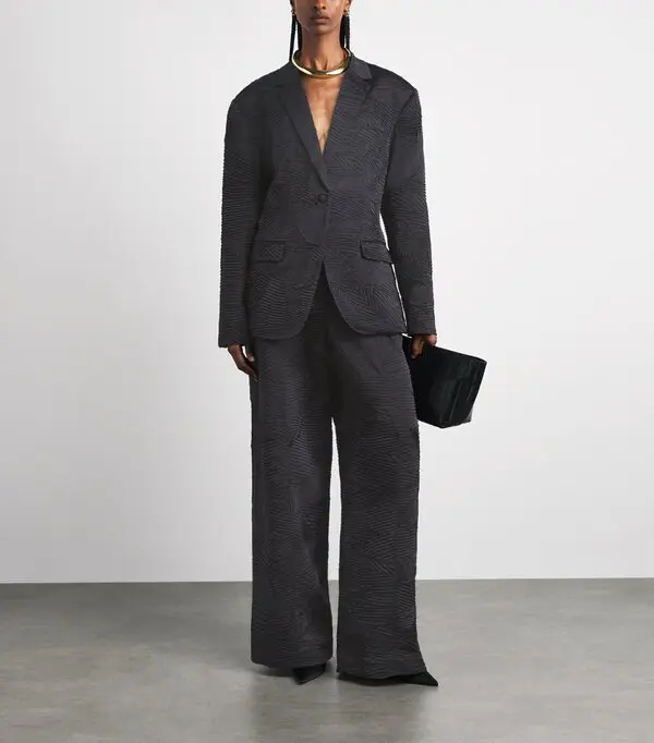 Ulla Johnson Satin Crinkled Carine Trousers