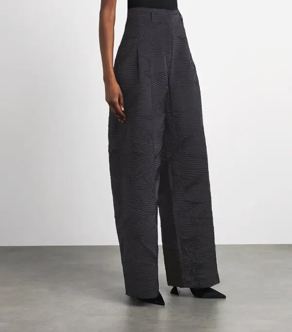 Ulla Johnson Satin Crinkled Carine Trousers
