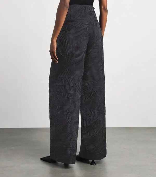 Ulla Johnson Satin Crinkled Carine Trousers