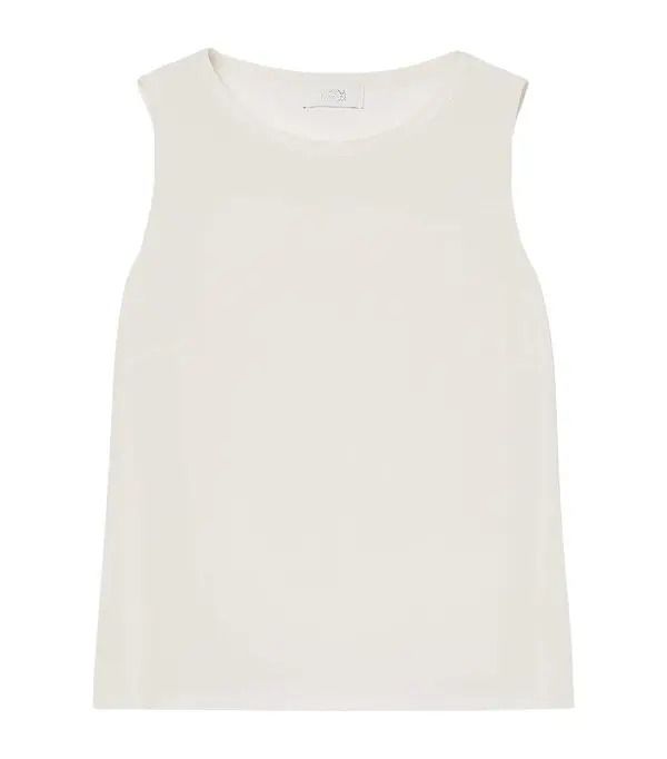 Marina Rinaldi Silk Sleeveless Top