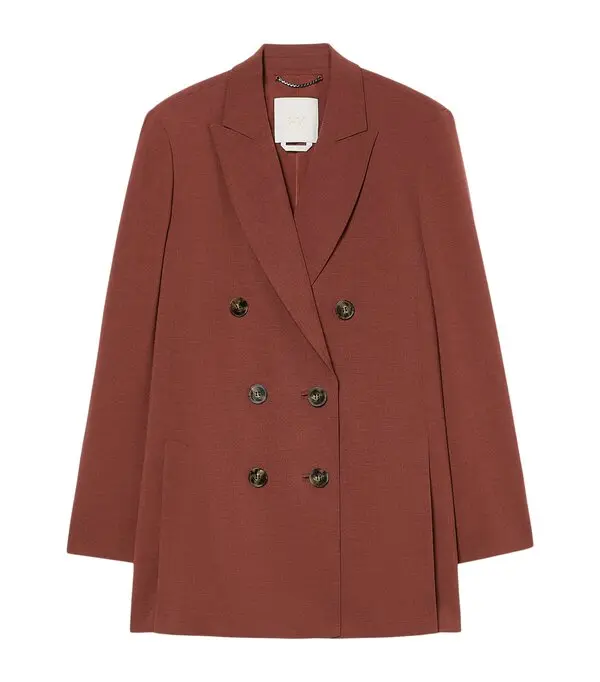 Marina Rinaldi Chenzia Double-breasted Blazer