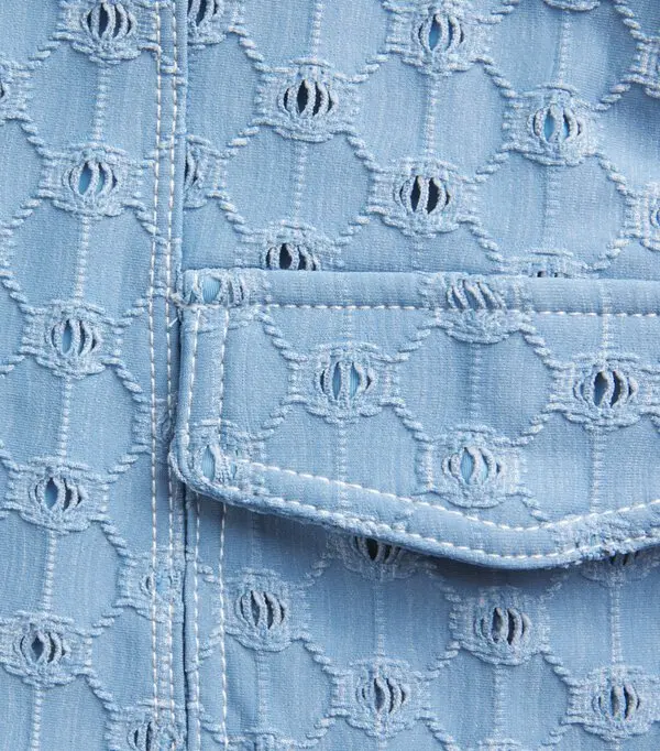 Devon Windsor Romina Mini Skirt - Blue