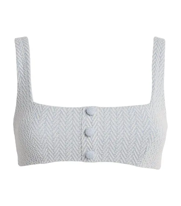 Devon Windsor Herringbone Mya Bikini Top