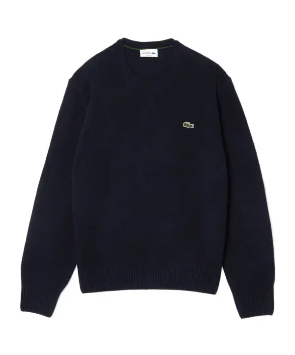 Lacoste Logo Patch Crewneck Jumper