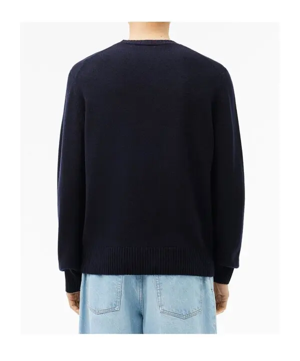 Lacoste Logo Patch Crewneck Jumper