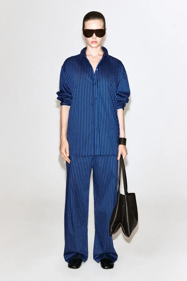 Cos Folded-cuff Cotton Shirt