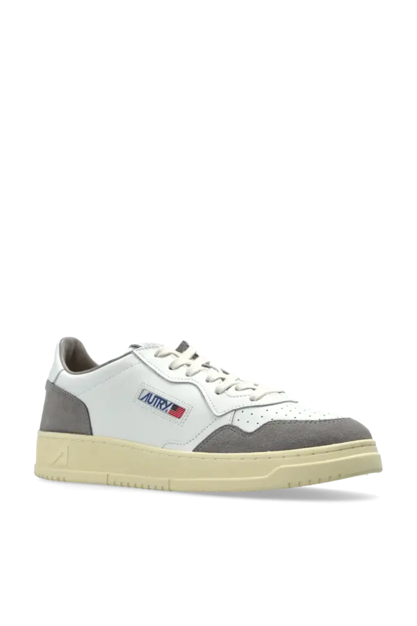 AUTRY Medalist" Lace Up Sneakers - White