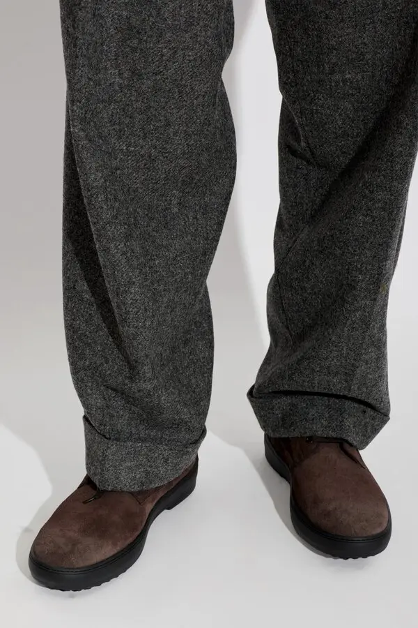 TOD'S Suede Ankle Boots