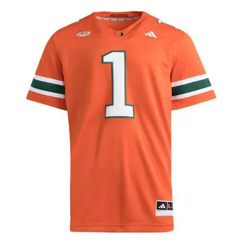 Adidas Miami Hurricanes Premier Jersey #1