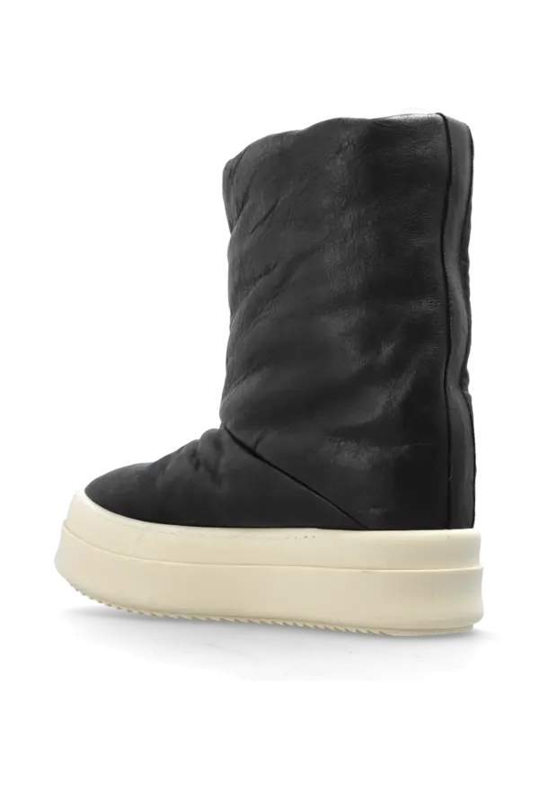 Rick Owens Snow Boots On Platform ‘mega Bumper Lunar