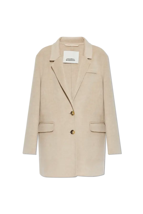 Isabel Marant Étoile Short Coat 'colbya - Beige
