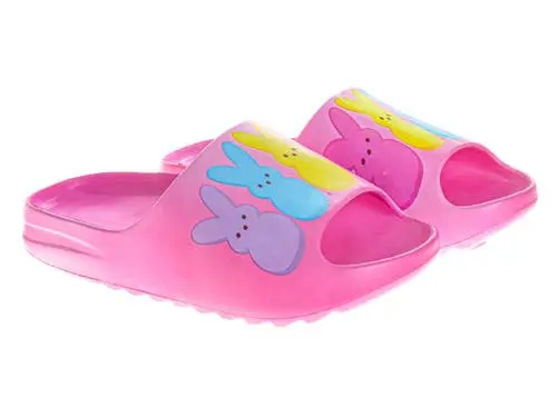 PEEPS Graphic Slide Sandals