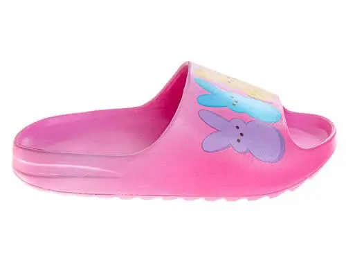 PEEPS Graphic Slide Sandals