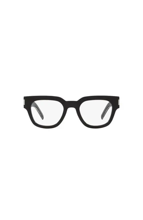 Saint Laurent 50mm Rectangle Optical Glasses