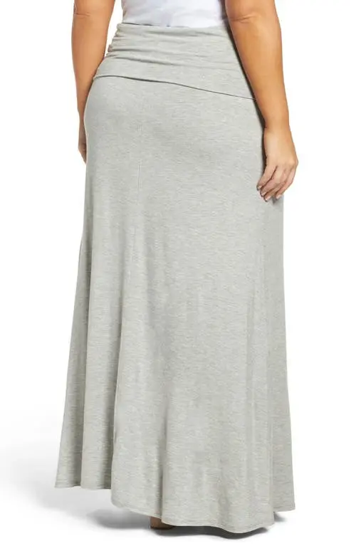 Loveappella Fold Over Maxi Skirt