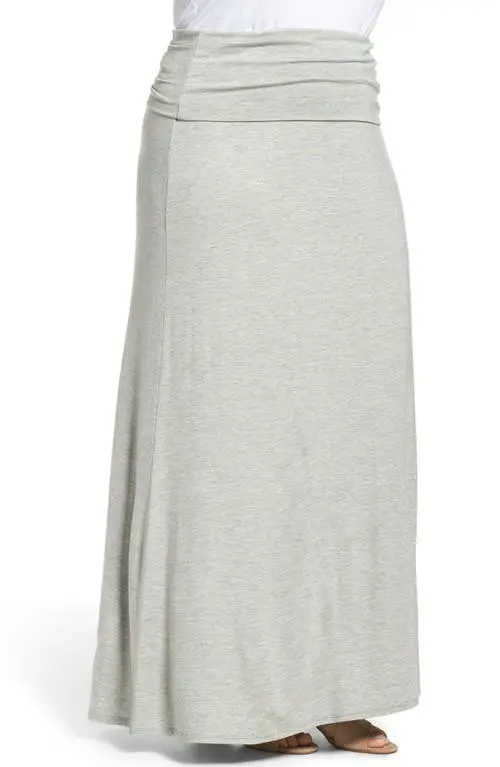 Loveappella Fold Over Maxi Skirt