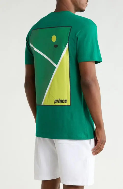 PRINCE Logo Cotton Blend Graphic T-shirt