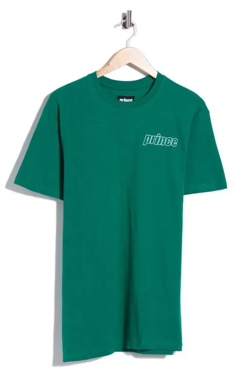 PRINCE Logo Cotton Blend Graphic T-shirt