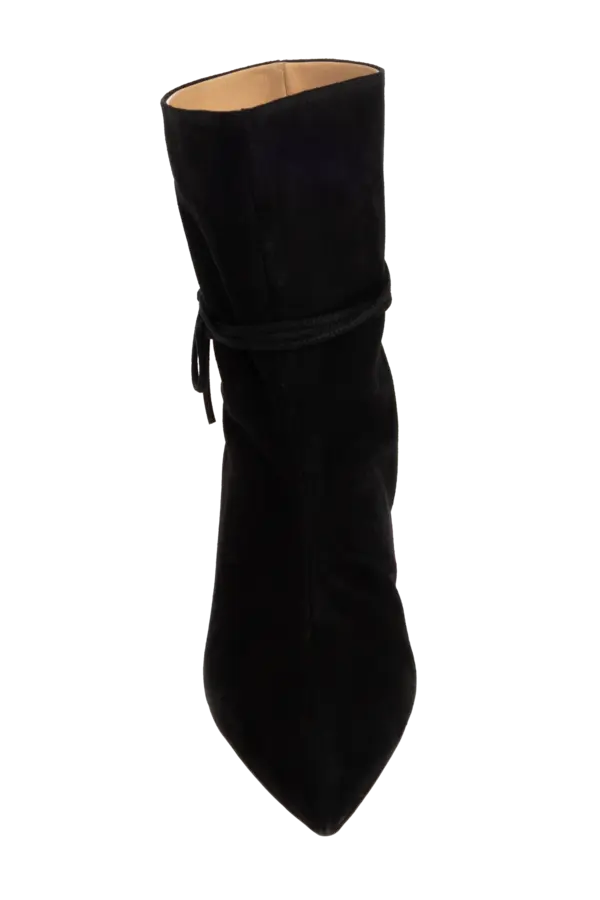 ODISSI Suede Wedge Ankle Boots